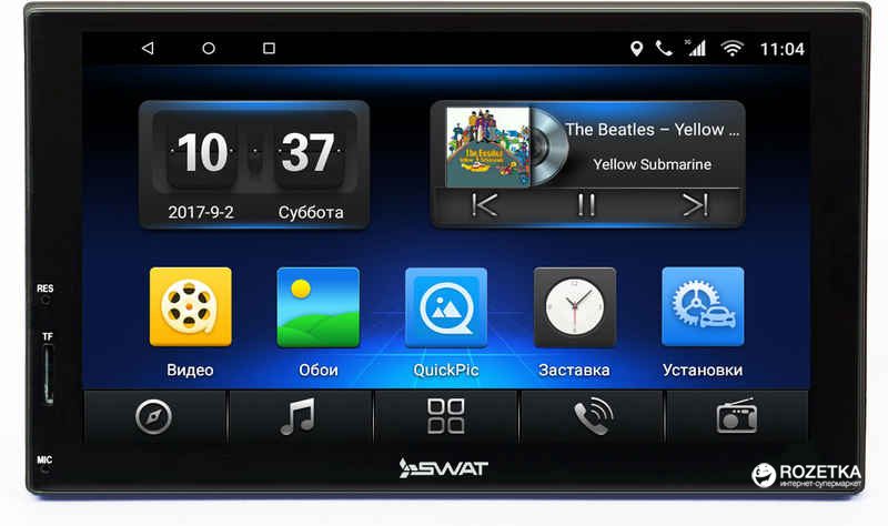 Автомагнитола Swat Universal Android 6 СHR-4182 – низкие цены, кредит ...