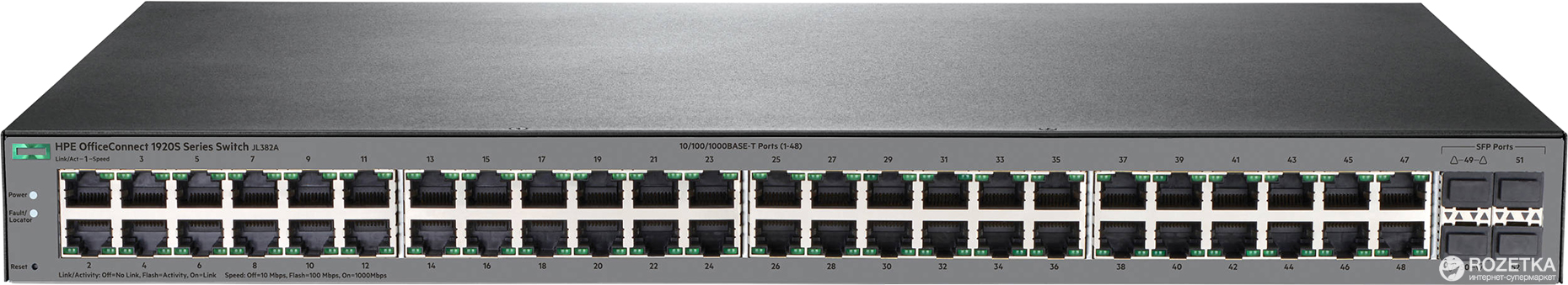 Коммутатор HP OfficeConnect 1920S 48G 4SFP гигабитный (JL382A) – фото ...