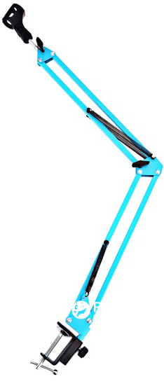 Настольная микрофонная стойка пантограф на струбцине Microphone Stand ...