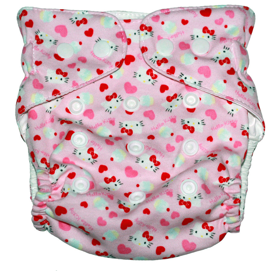 Мультиразмерный многоразовый подгузник Katinka Hello Kitty – низкие ...