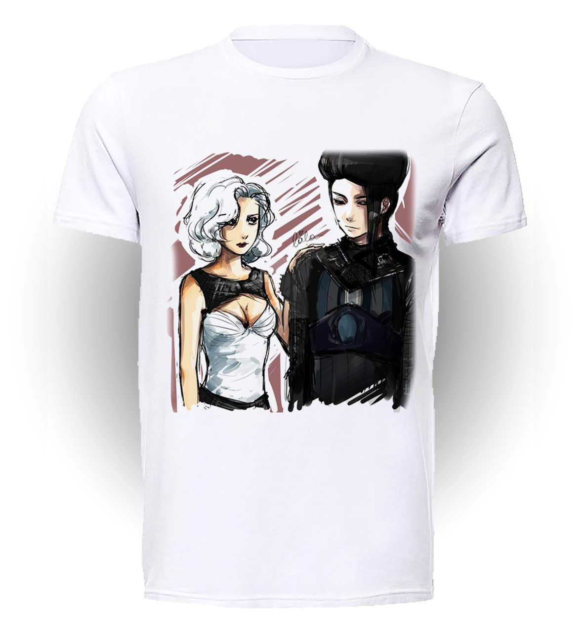 Футболка для мальчиков размер 152 GeekLand Лексс Lexx kai and zev art L ...