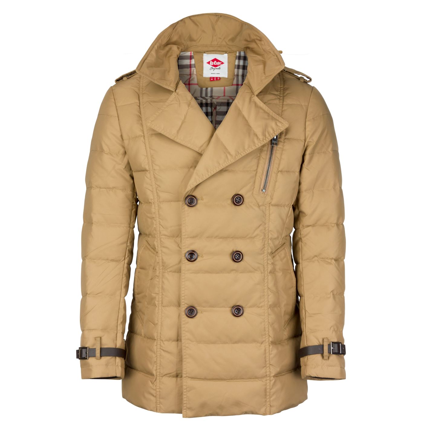 Мужская пуховая куртка Lee Cooper C Smart Parka SnC98 бежевая XL ...