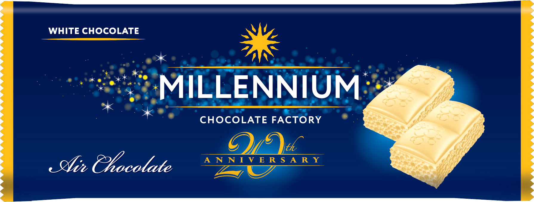 Шоколад Millennium белый пористый 80 г (4820075507619) – купить в ...