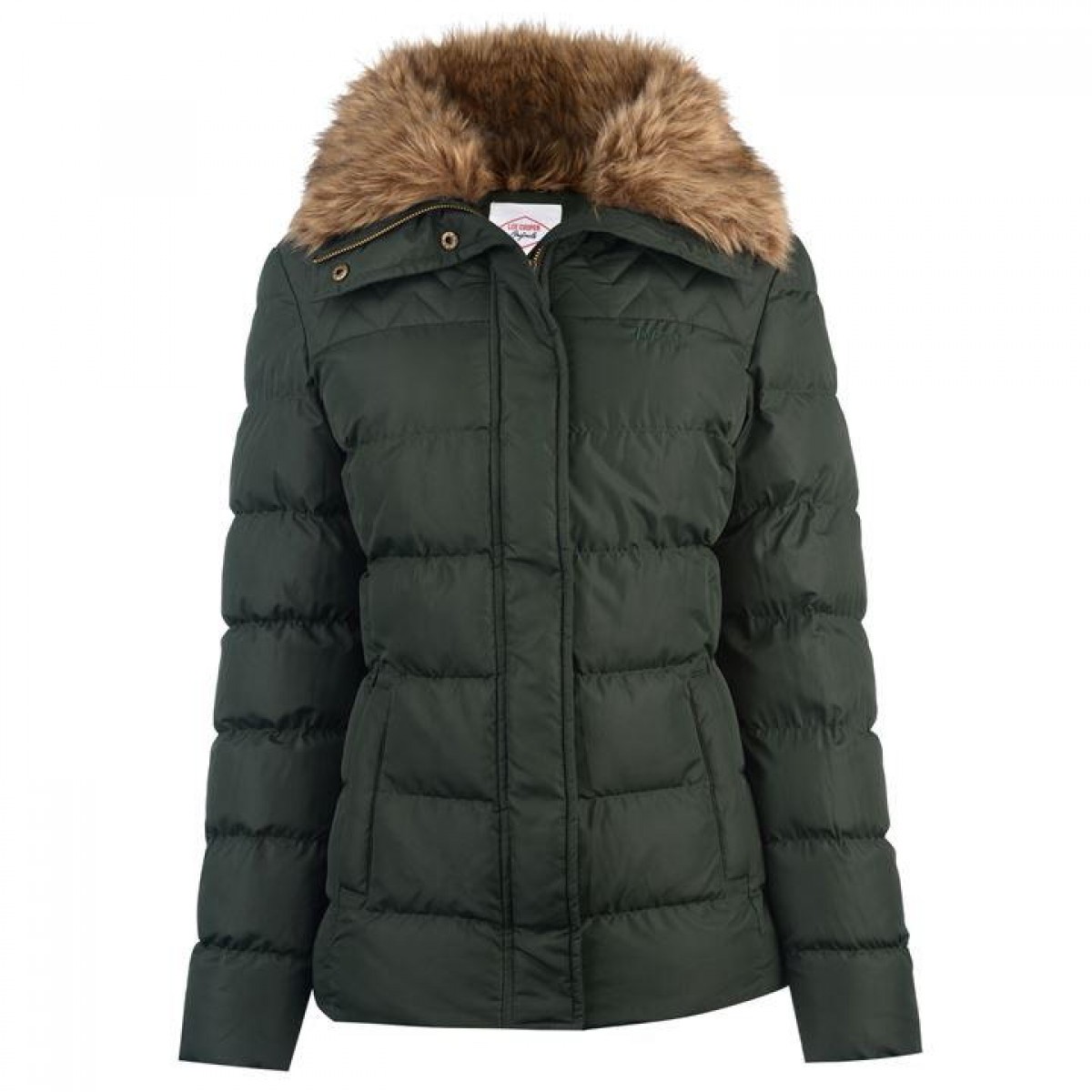 Куртка Lee Cooper Fur Collar Bottle Green, S (10102686) от продавца: FR ...