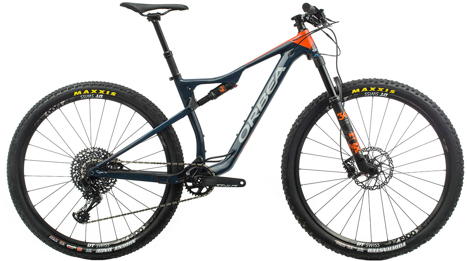 Велосипед Orbea Oiz 27 H10 S 2020 Blue-Orange (K24016ME) – низкие цены ...