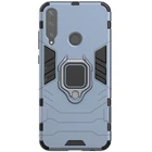 Ударопрочный чехол Transformer Ring for Magnet для Huawei Y6p серый ...