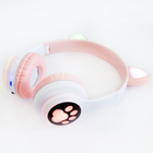 Наушники для девочки с ушками Jaobao Cat ear headphones VZV-23M блютуз ...