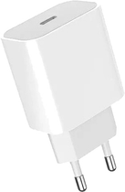 Мережевий зарядний пристрій Denmen DC06 20W 3.6A USB-C Білий (DM-DC06 ...