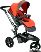 Коляска Jane Trider Matrix цвет Tangerine серый с оранжевым (5266/P37 ...