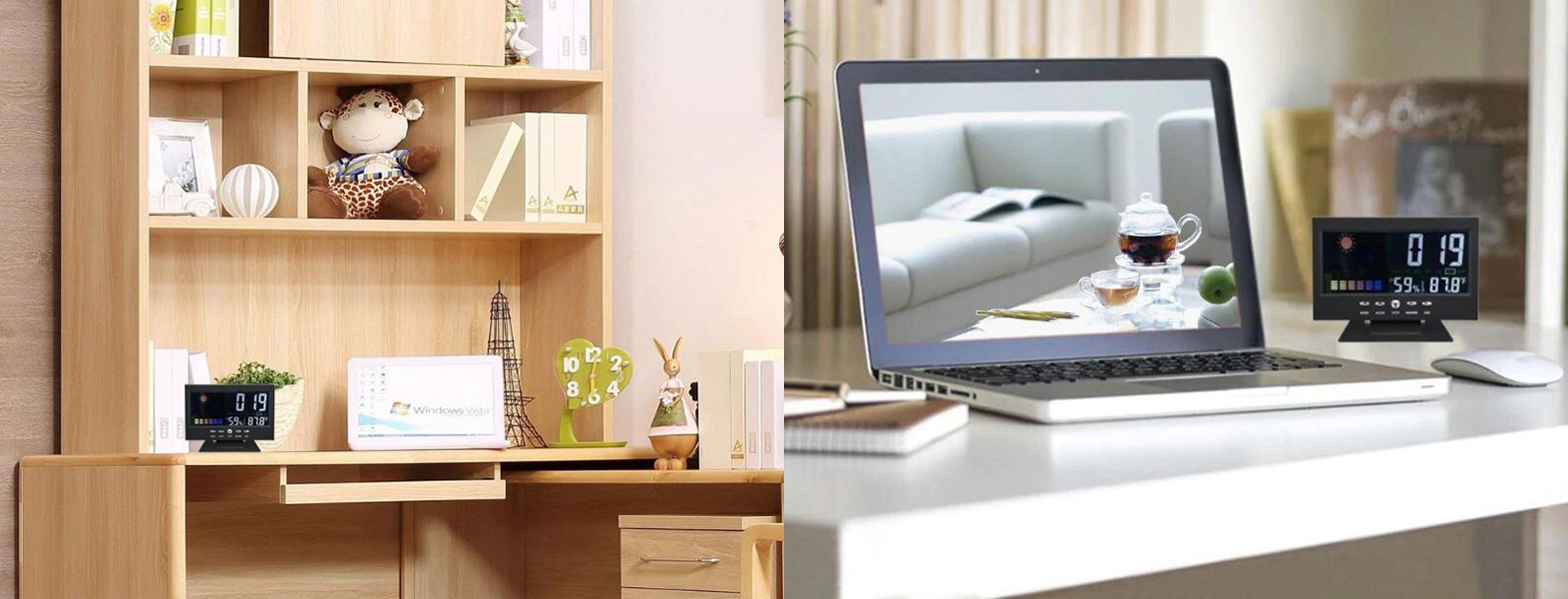 Метеостанция Protech Color Screen Calendar CJ8082T Black (PC-8082 ...