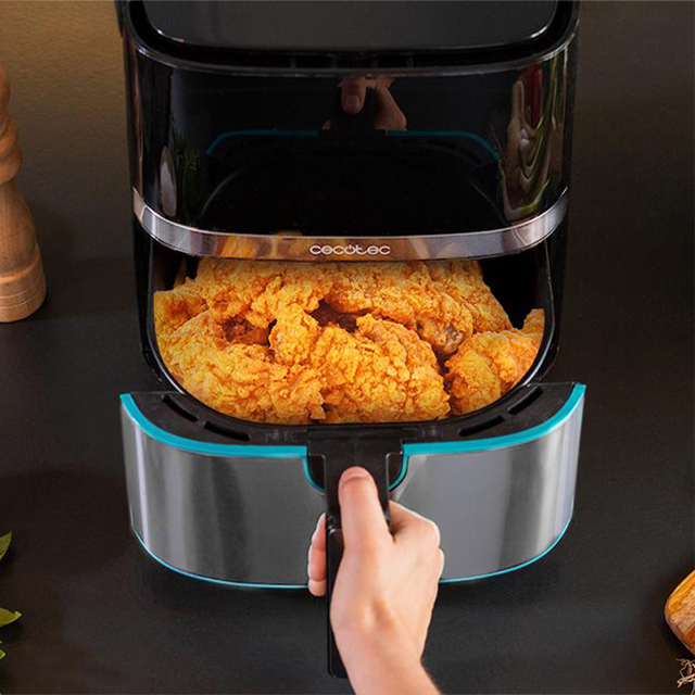 Мультипечь аэрогриль фритюрница Cecotec Cecofry Full Inox 5500 Pro