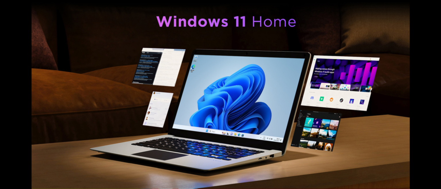 Ноутбук Pixus Vix Lite Windows 11 Home Silver/Black / 14.1" IPS HD ...